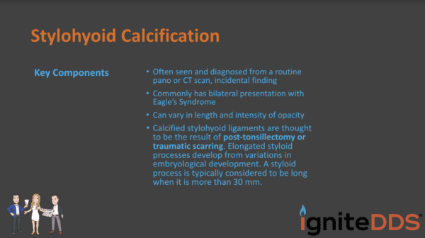 Stylohyoid Calcification: Case Study | IGNITEDDS